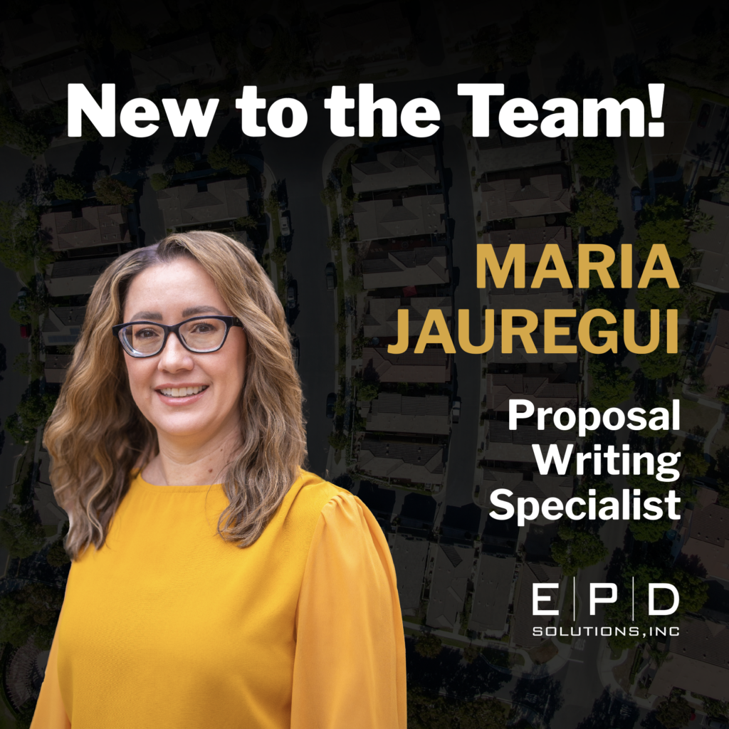 Please join us in welcoming Maria Jauregui as our new Proposal Writing ...