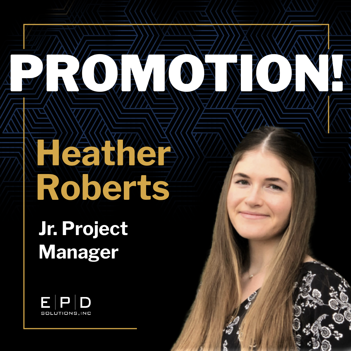 Please join us in congratulating Heather Roberts on her promotion to ...