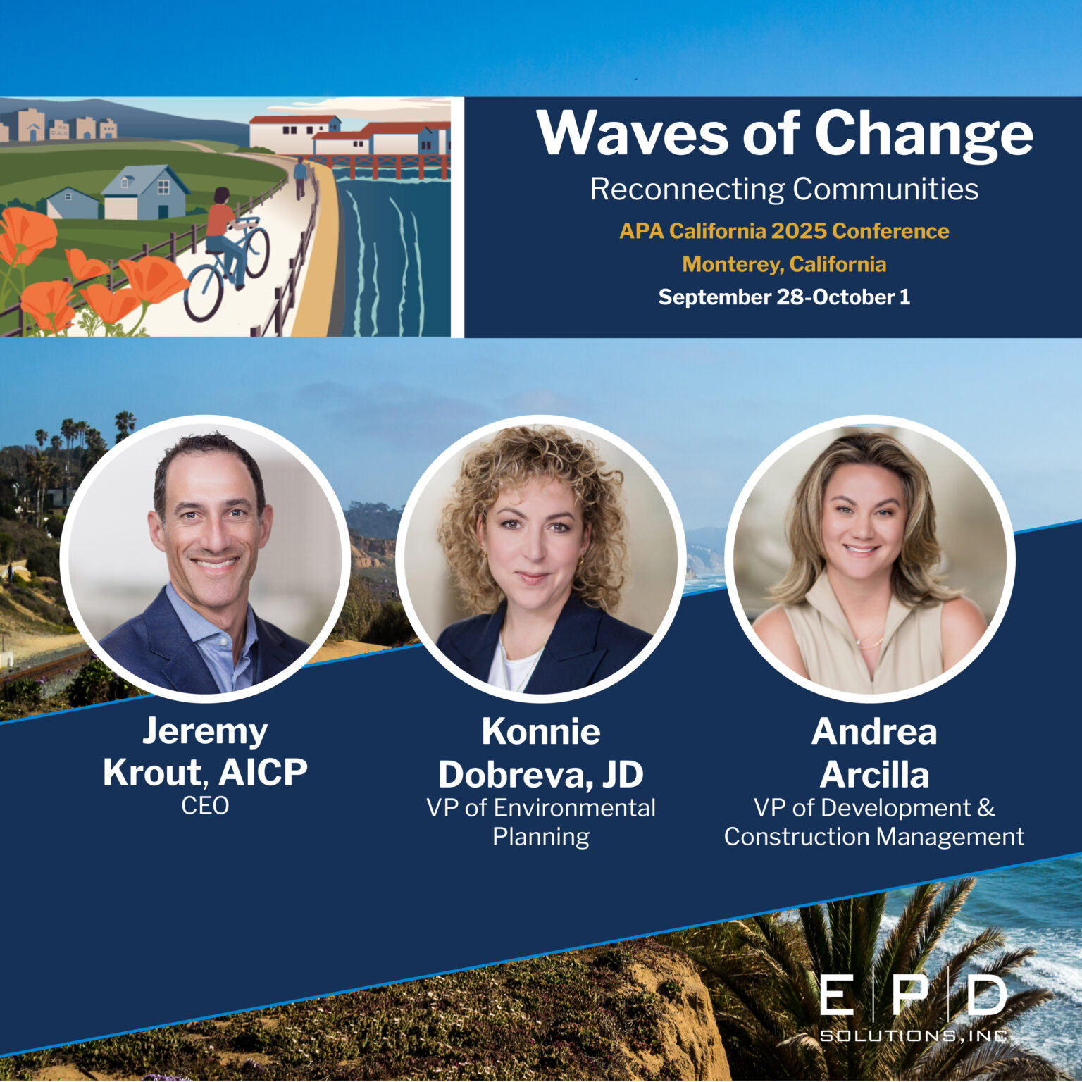 The EPD Solutions team headed to Monterey, California for the APA ...